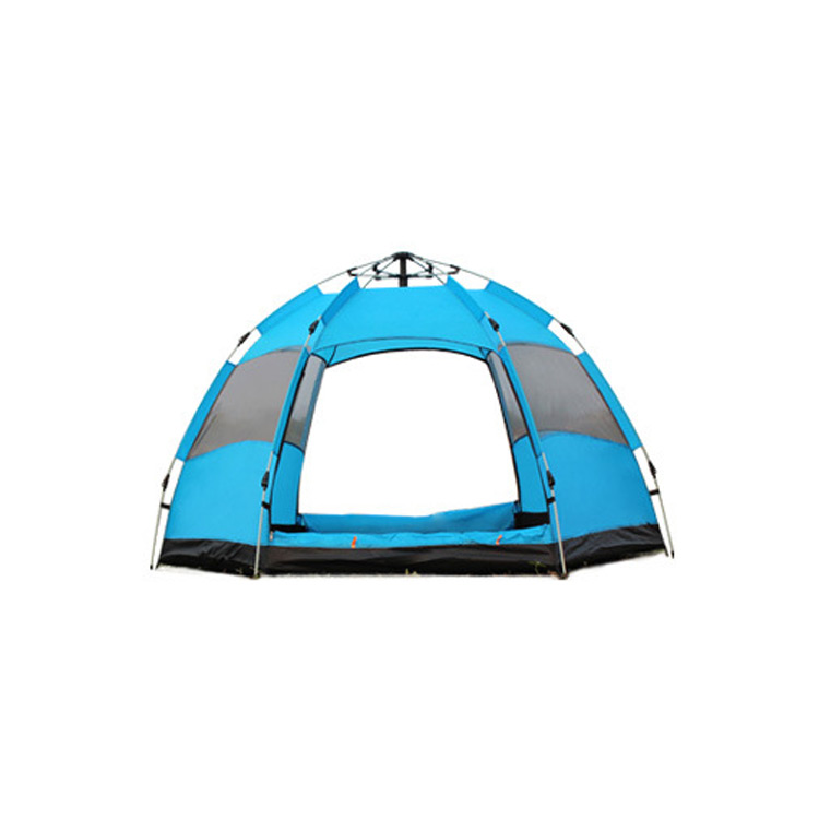 Single comfortably designed camping tent